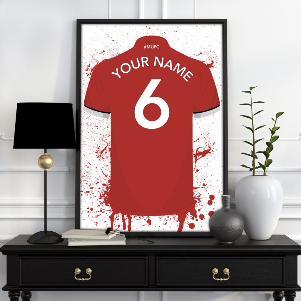 Manchester United Poster Print - Football Gifts, Football Posters ...