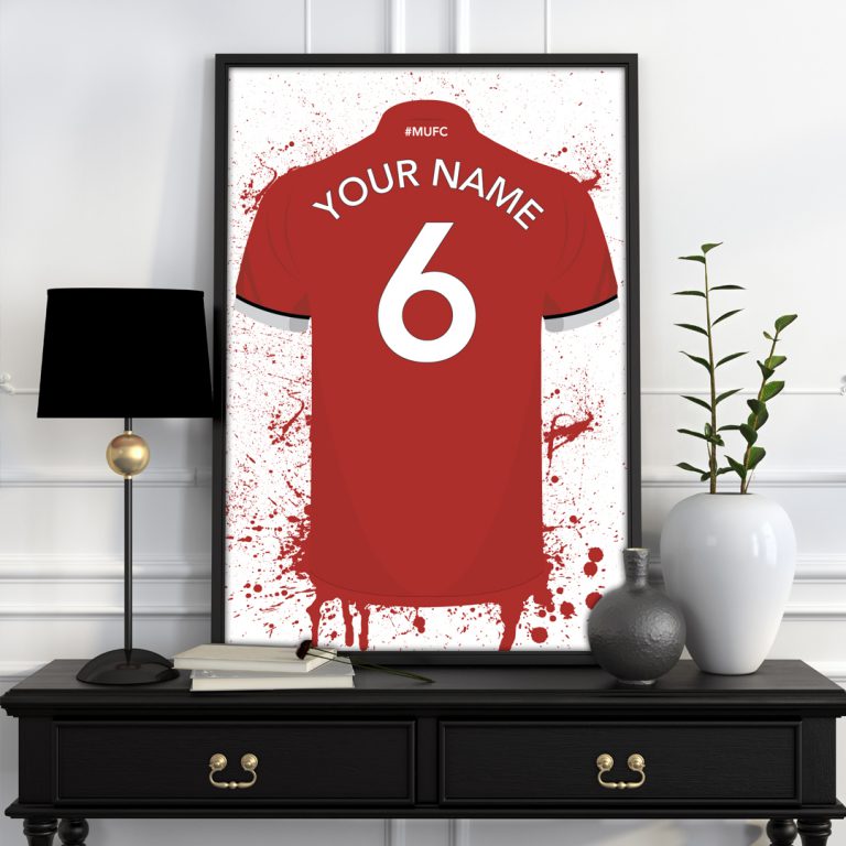 Manchester United Poster Print - Football Gifts, Football Posters ...