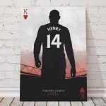 Thierry Henry Arsenal Football Poster - Football Gifts, Football ...