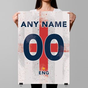 England classic football shirt poster - Football Gifts, Football ...