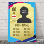 Make Your Own Fifa Card | Personalised FIFA Rare Gold Card